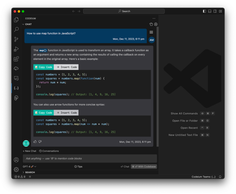 Boosting Your Productivity with Codeium, Your AI Assistant - Palladin ...