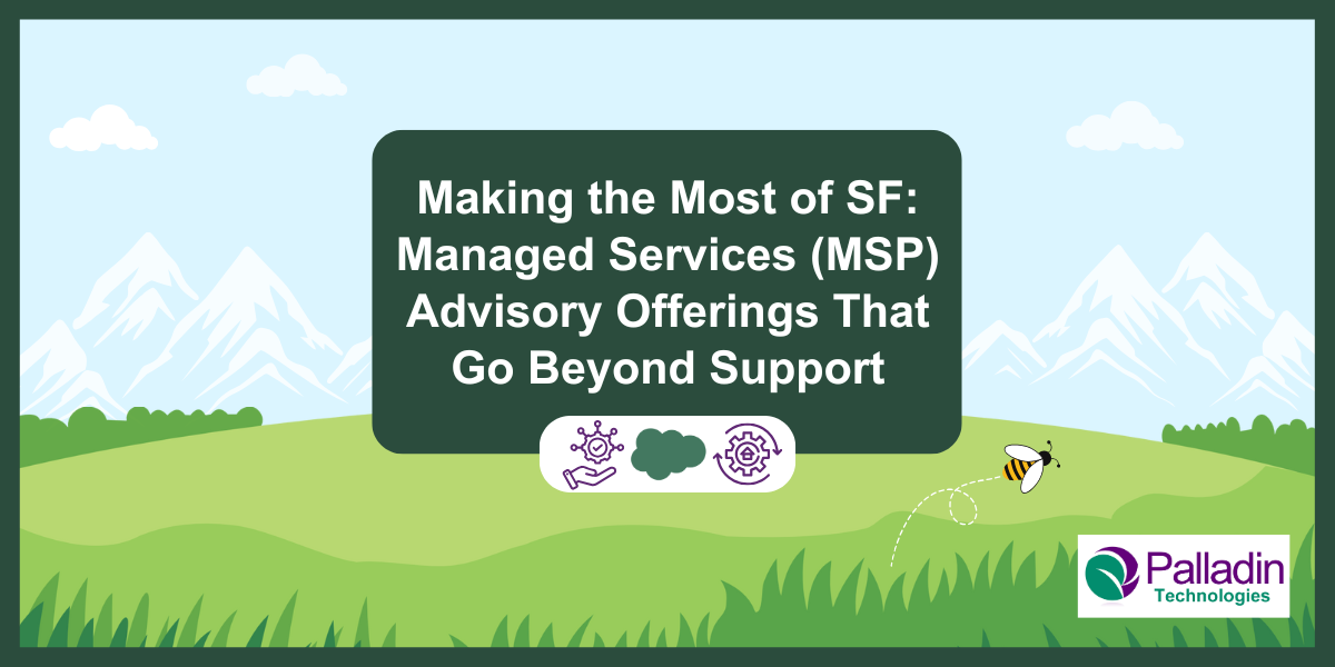 Making the Most of Salesforce: Managed Services (MSP) Advisory Offerings